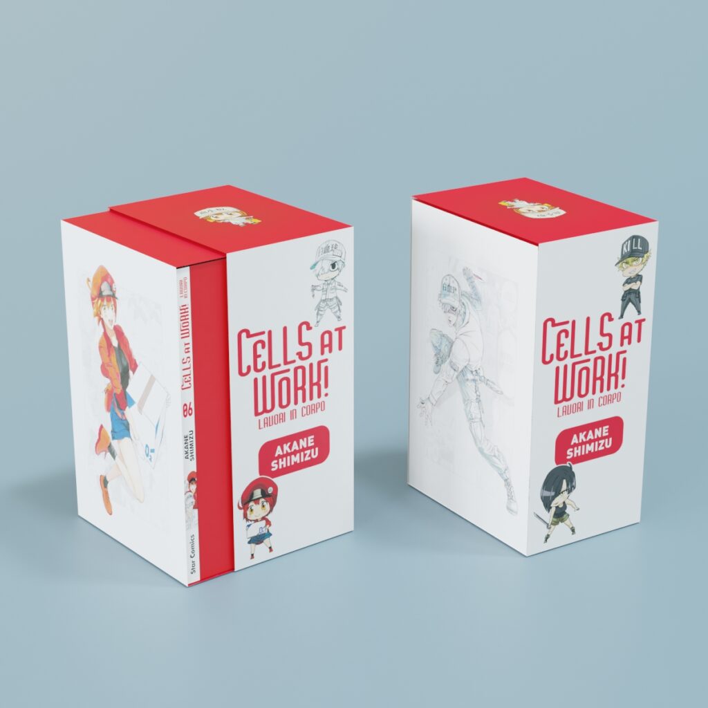 CELLS AT WORK! – LAVORI IN CORPO LIMITED EDITION: Un box per l'intera serie